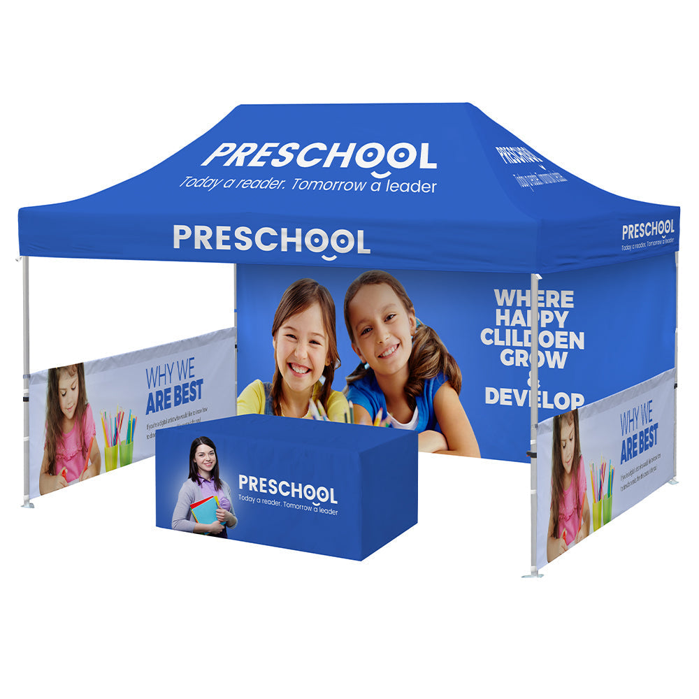 10x15ft Custom Promotional Tent Packages #2 – Office Signs & Displays