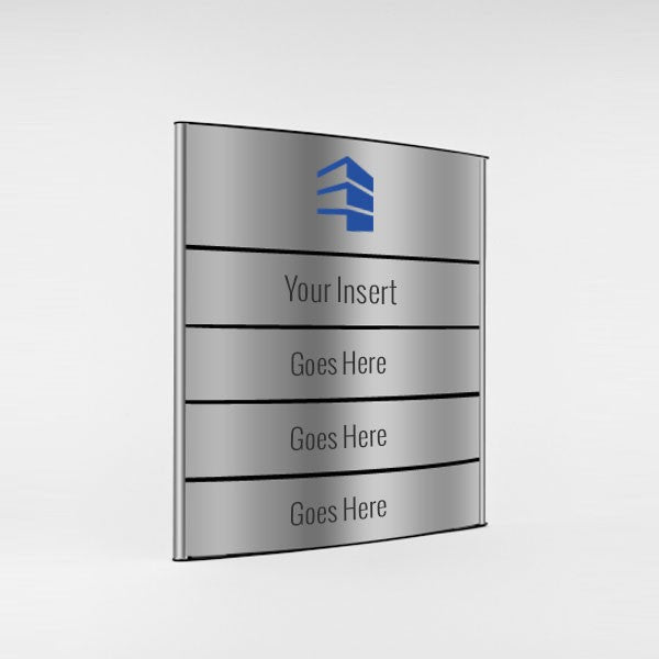 Office Directory Nameplate Sign Frame – Office Signs & Displays