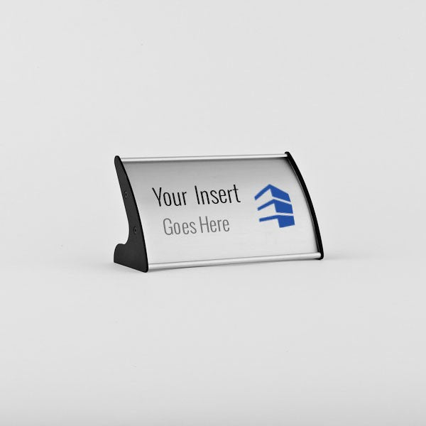 6 in. x 4 in. Offcie Desk Nameplate | Sign Frame – Office Signs & Displays