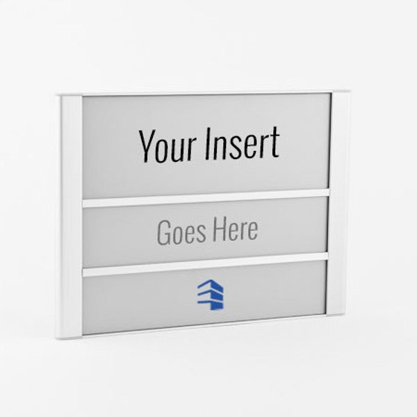 Office Directory Nameplate Sign Frame – Office Signs & Displays